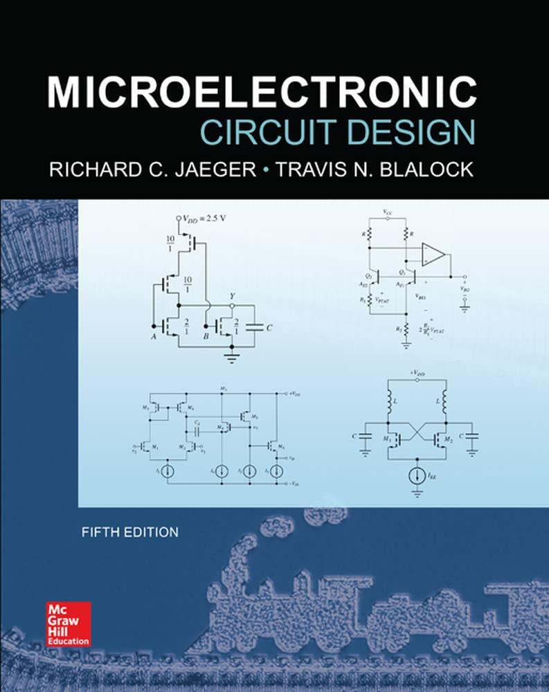 Microelectronic Circuit Design, 5th Edition – Your Book Basket